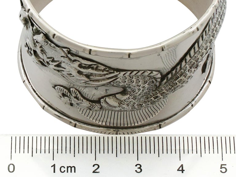 Antique Chinese Export Silver Napkin Rings at 1stDibs | napkin rings ...