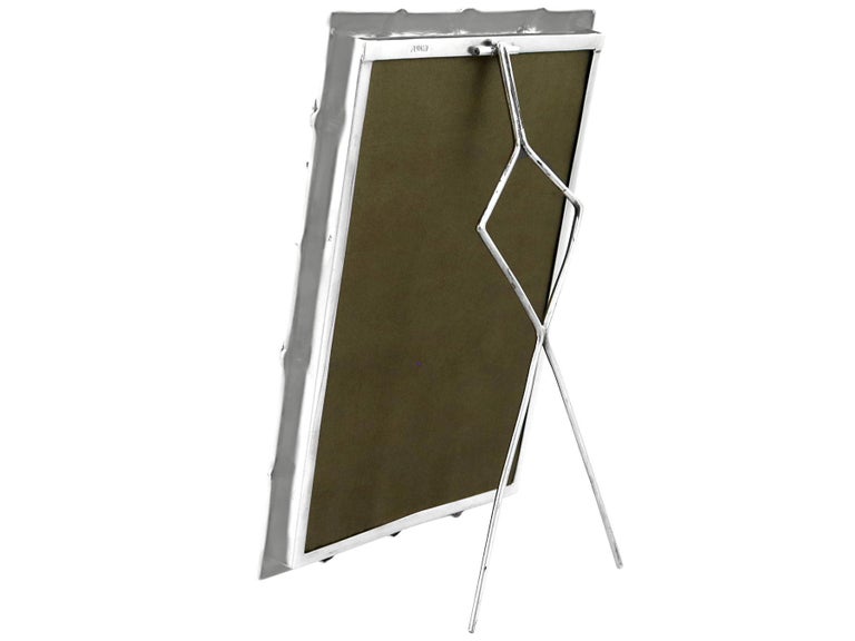 Antique Chinese Export Silver Photograph Frame For Sale at 1stDibs