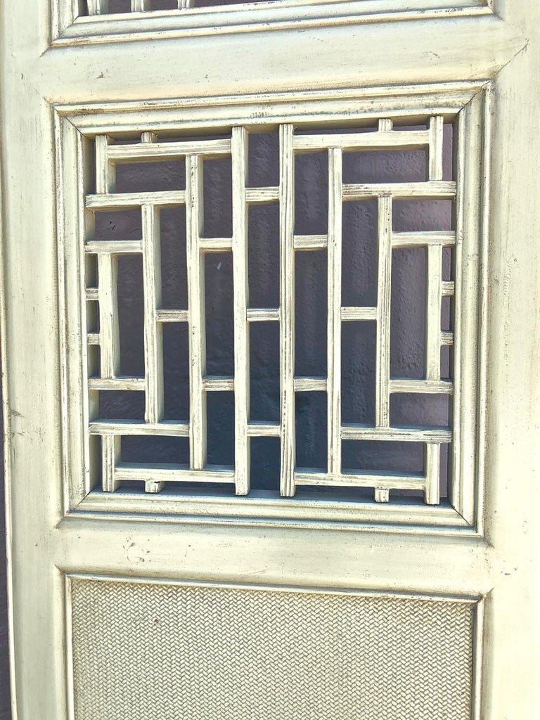 Antique Chinese Fretwork Screen at 1stDibs
