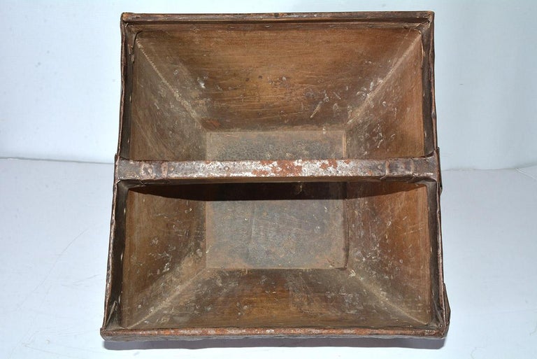 Antique Chinese Grain Measure Basket at 1stDibs