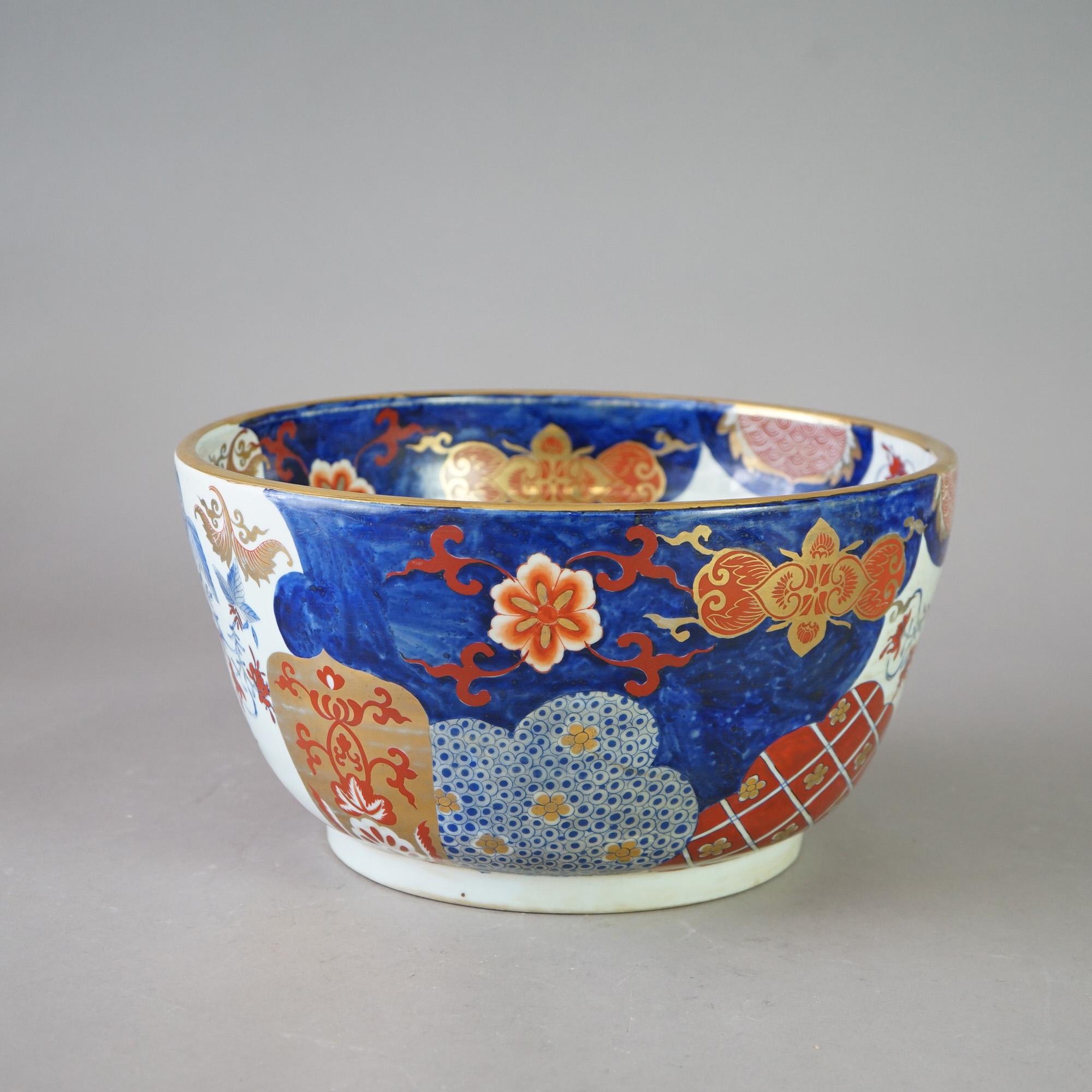 Antique Chinese Imari Porcelain Oversized Center Bowl Circa 1920 For ...