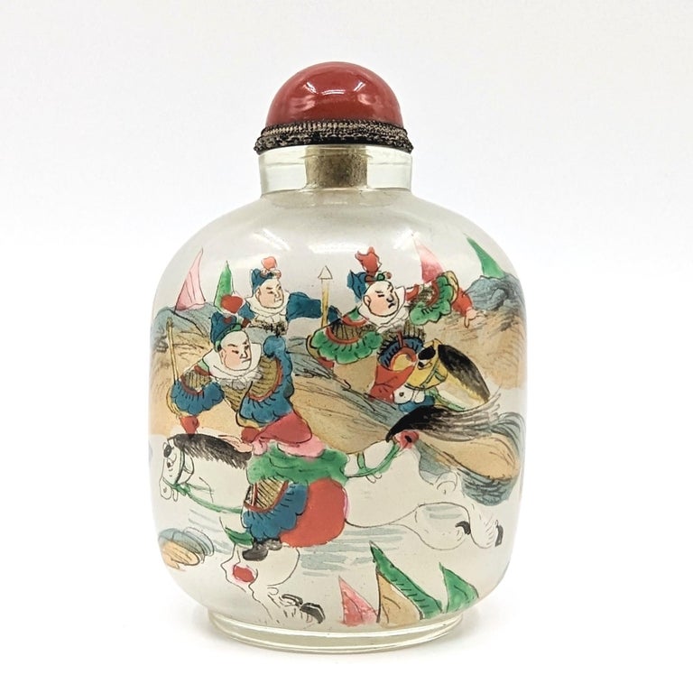 Antique Chinese Inside Painted Glass Snuff Bottle by Yong Shoutian ...