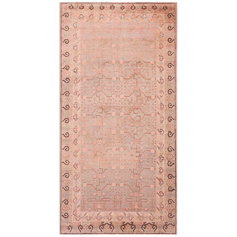 Early 20th Century Central Asian Khotan Carpet ( 5'8" x 11' - 172 x 335 ...