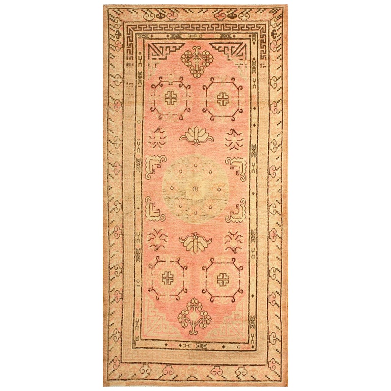 Antique Chinese Khotan Rug For Sale at 1stDibs