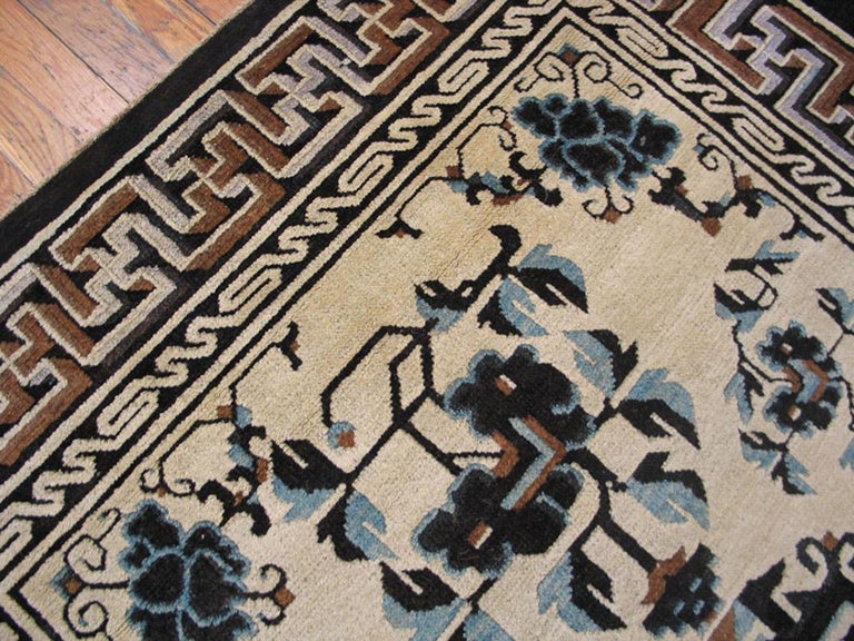 Antique Chinese Mongolian Pair Rug For Sale at 1stDibs
