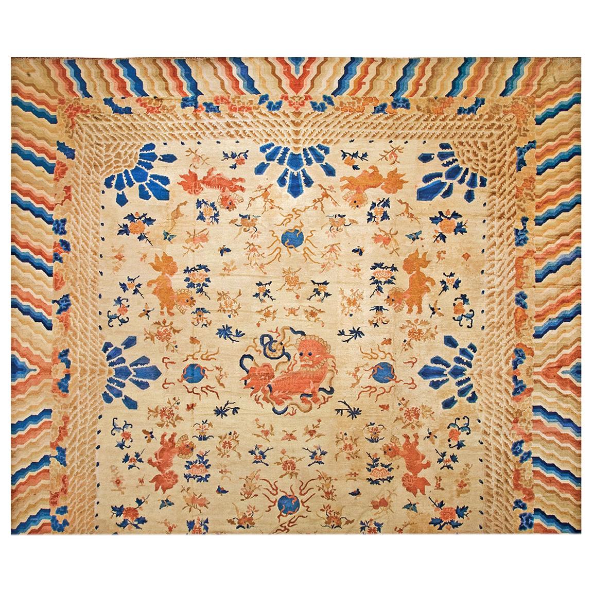 Antique Chinese Carpet at 1stdibs
