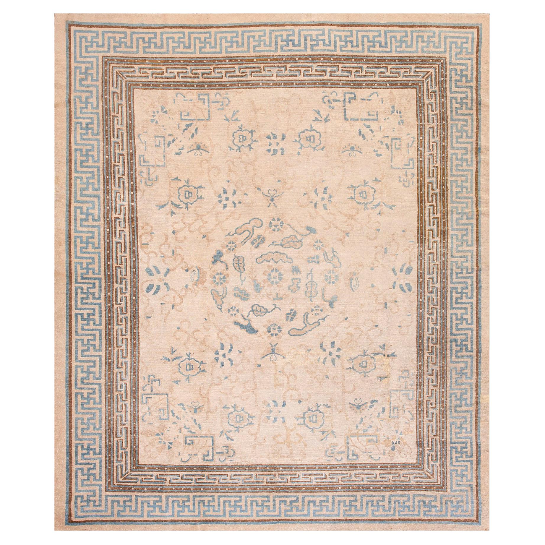 Antique Chinese Ningxia Rug For Sale at 1stDibs
