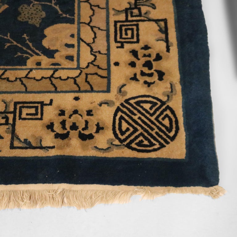 Antique Chinese Peking Oriental Rug, circa 1910 For Sale at 1stDibs