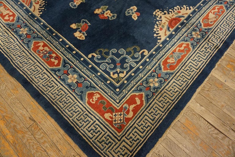 Antique Chinese Peking Rug For Sale at 1stDibs