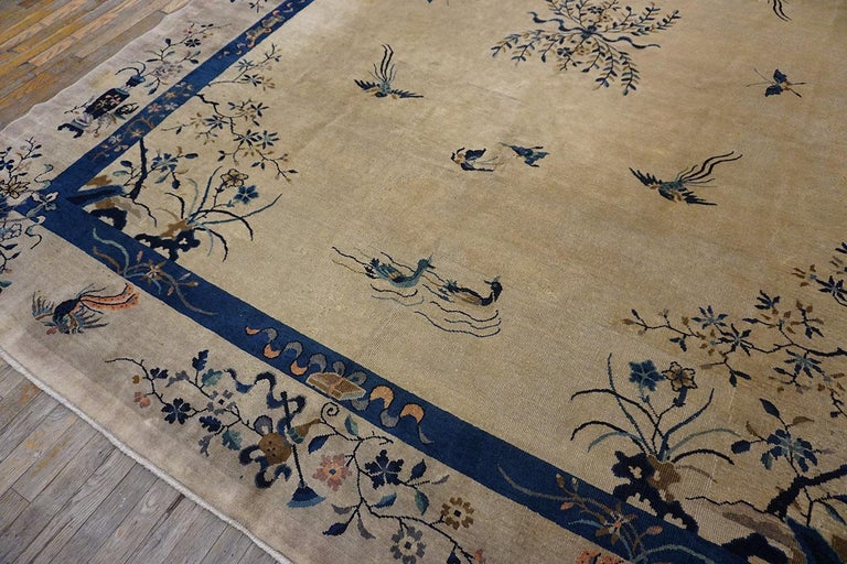 Early 20th Century Chinese Peking Carpet ( 8'10" x 11'6" 270 x 350 cm ...