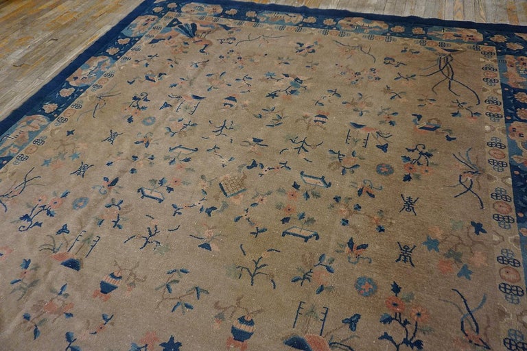Antique Chinese Peking Rug For Sale at 1stDibs