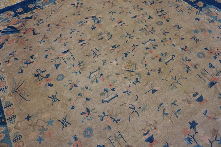 Antique Chinese Peking Rug For Sale at 1stDibs