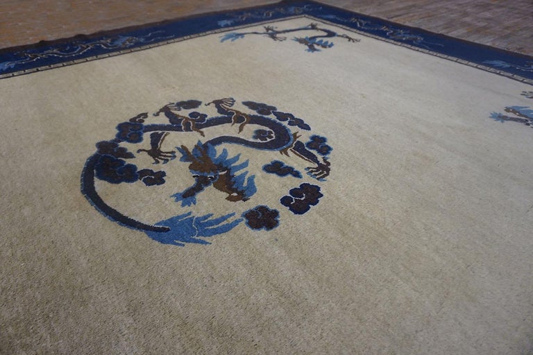 Antique Chinese Peking Rug For Sale at 1stDibs