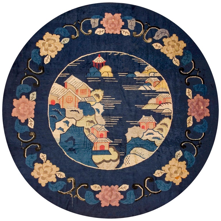 Antique Chinese, Peking Rug For Sale at 1stDibs