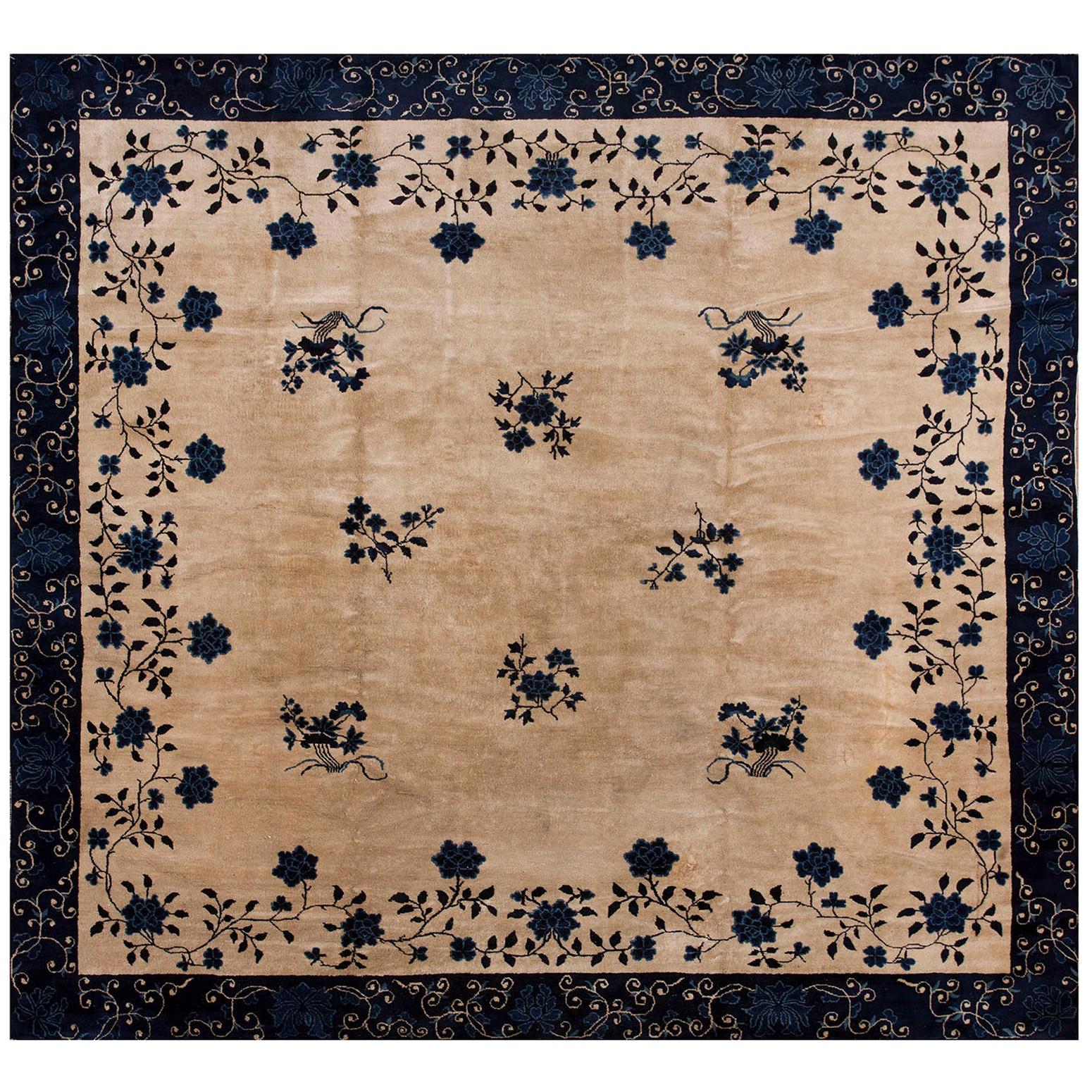 Antique Chinese, Peking Rug For Sale at 1stDibs