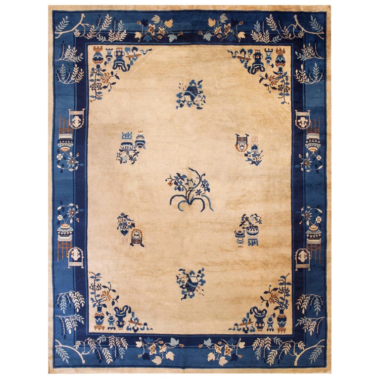 Antique Chinese, Peking Rug at 1stDibs
