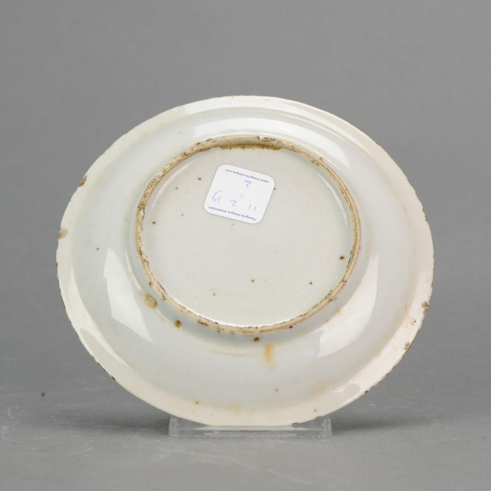 Antique Chinese Porcelain Chinese Taste Tea Ceremony Plate, Late Ming ...