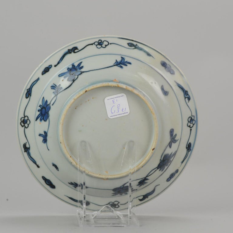 Antique Chinese Porcelain Plate 16th Century Ming Dynasty Wanli/Jiajing ...