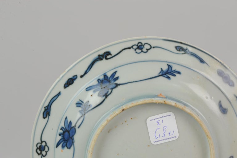 Antique Chinese Porcelain Plate 16th Century Ming Dynasty Wanli/Jiajing ...
