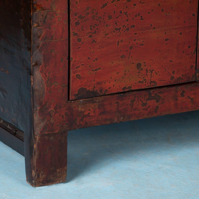 Antique Chinese Red Lacquer Cabinet Sideboard at 1stDibs | chinese ...