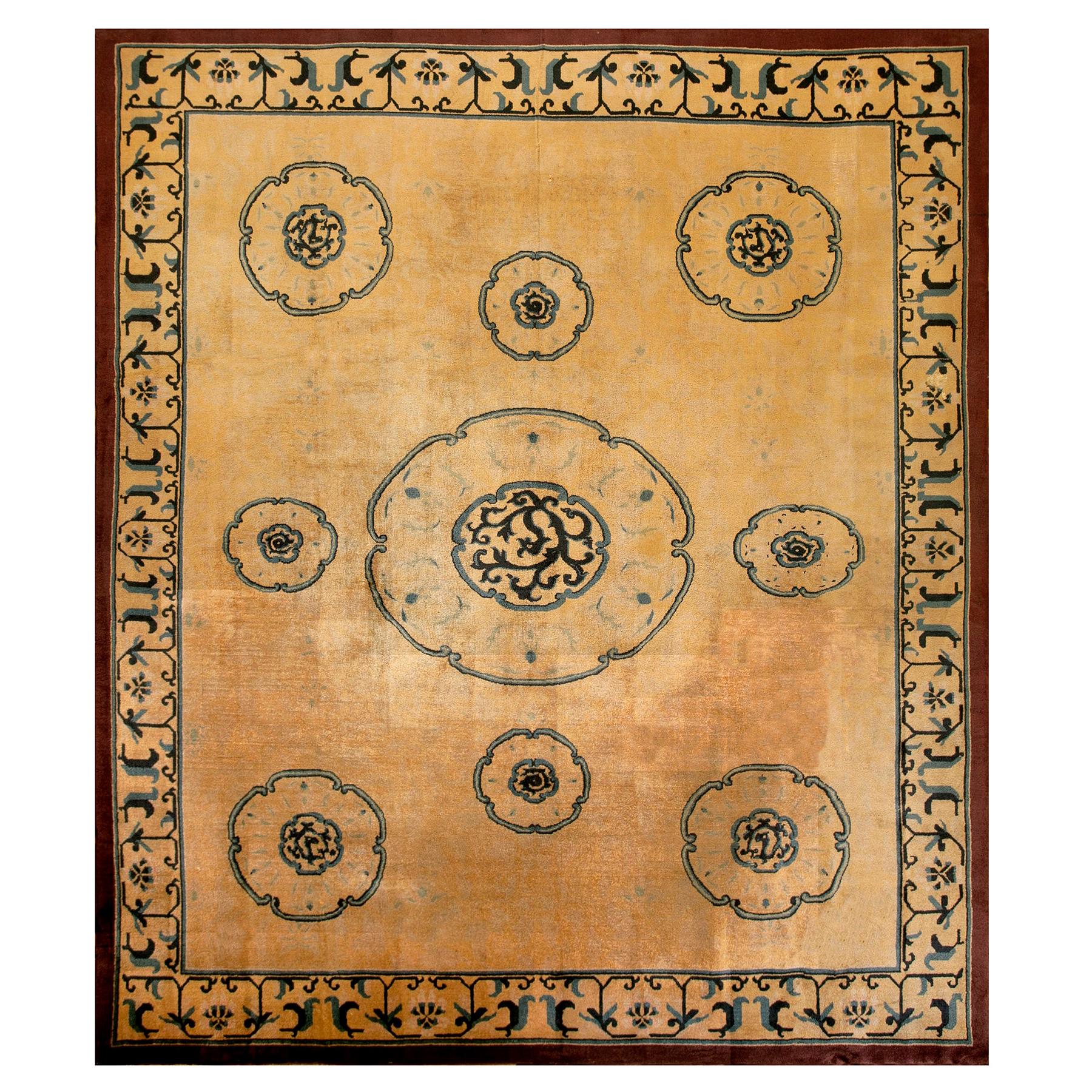 Antique Chinese Rug For Sale at 1stDibs