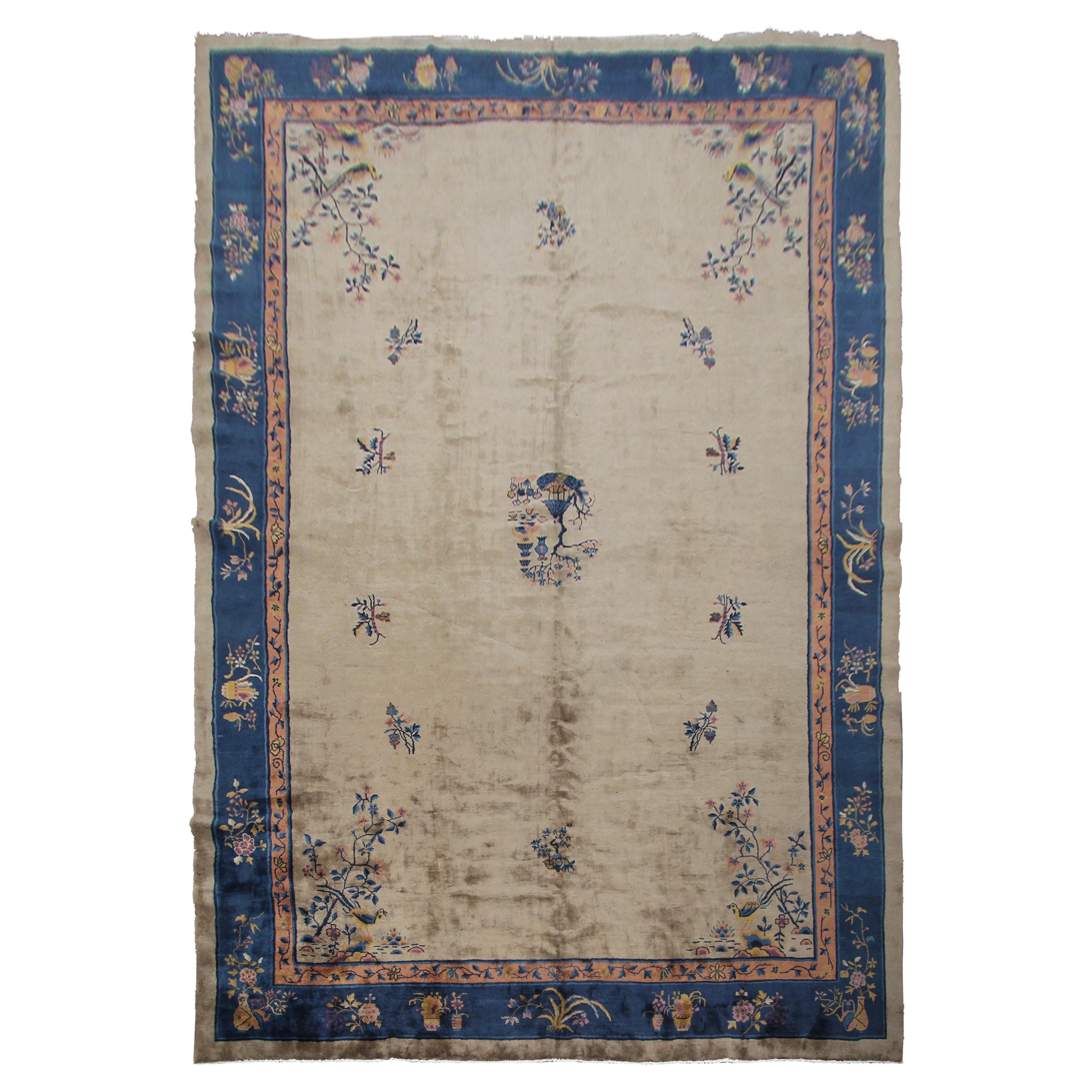 10x14 Antique Art Deco Rug Antique Chinese Rug Antique Walter Nichols ...