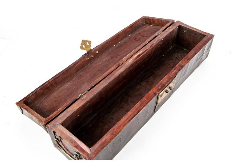 Antique Chinese Scroll Box For Sale at 1stDibs