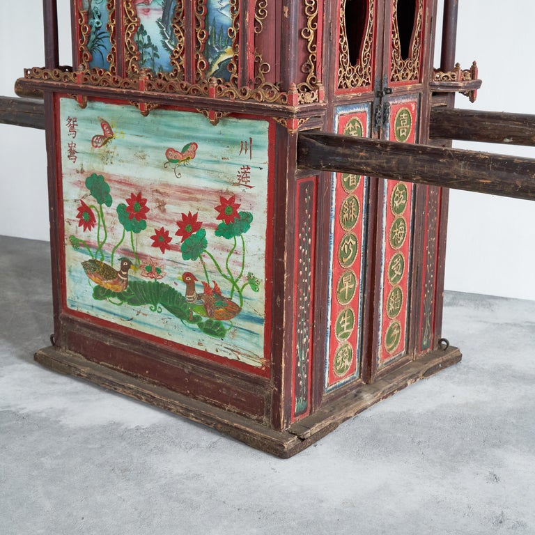 Antique Chinese Sedan Chair, 1890s For Sale at 1stDibs