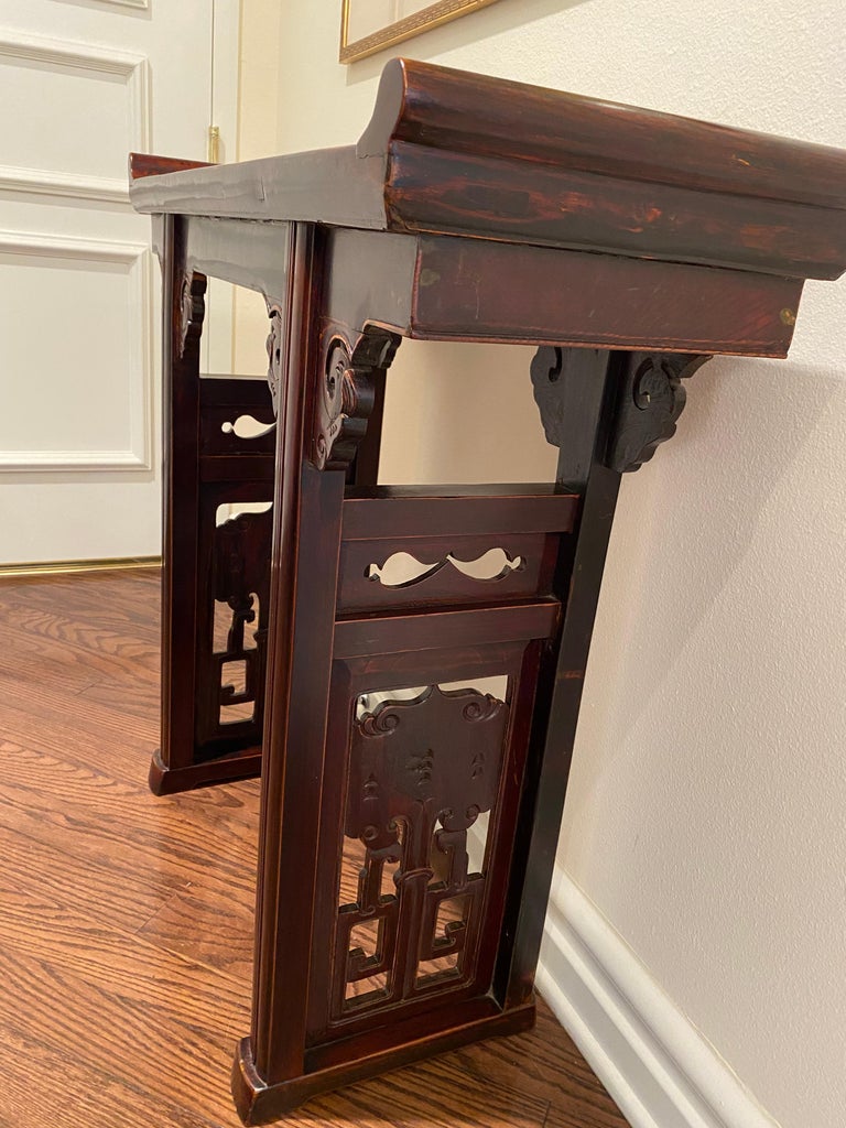 Antique Chinese Small Altar Table For Sale at 1stDibs
