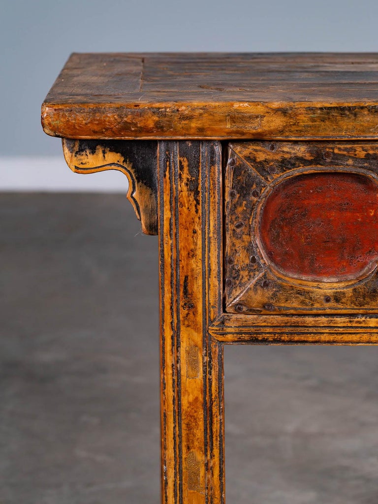 Antique Chinese Table with Drawer Kuang Hsu Period, China, circa 1875 ...