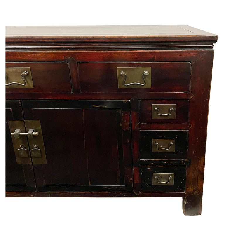 Antique Chinese Tianjin Buffet Table, Sideboard, Credenza For Sale at ...