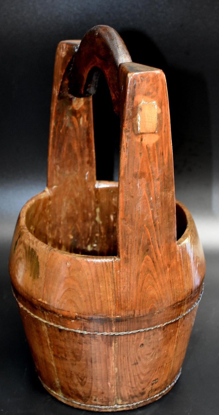 Antique Chinese Water Basket at 1stDibs