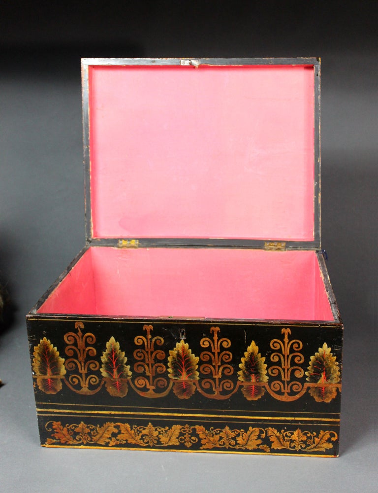 Antique Chinoiserie Regency Box For Sale at 1stDibs | chinoiserie box