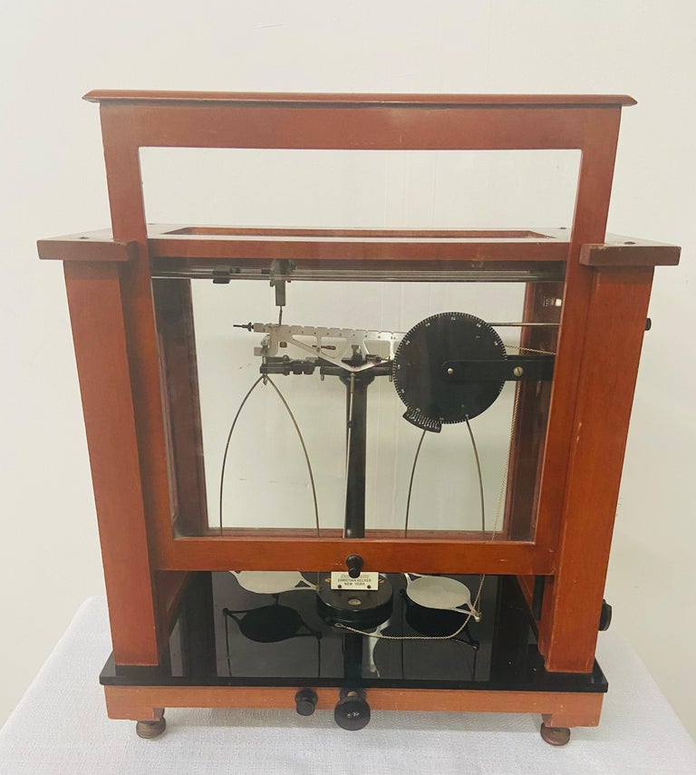 Antique Christian Becker New York Chainomatic Balance or Scale at ...