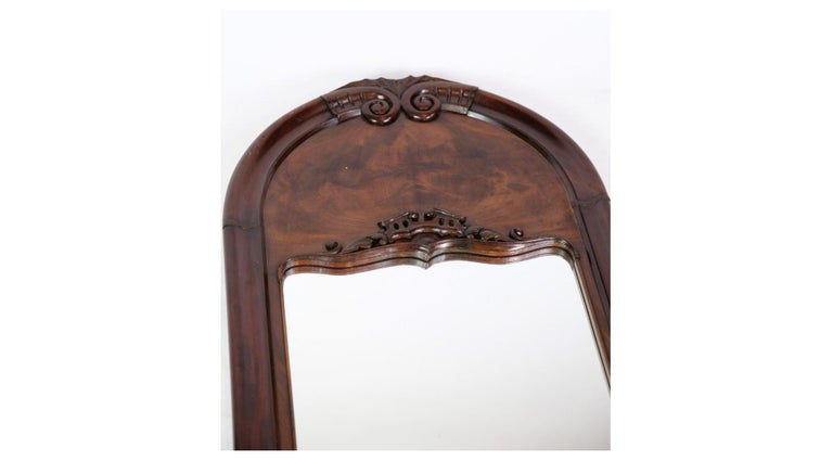 Antique Christian VIII Mirror in Mahogany from around the Year 1860s ...