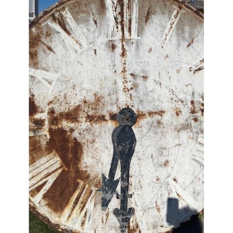 Antique Church Clock Face, AC-0120 For Sale at 1stDibs