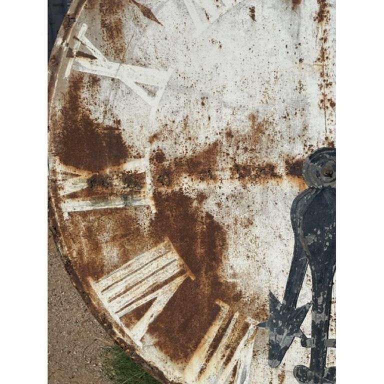Antique Church Clock Face, AC-0120 For Sale at 1stDibs