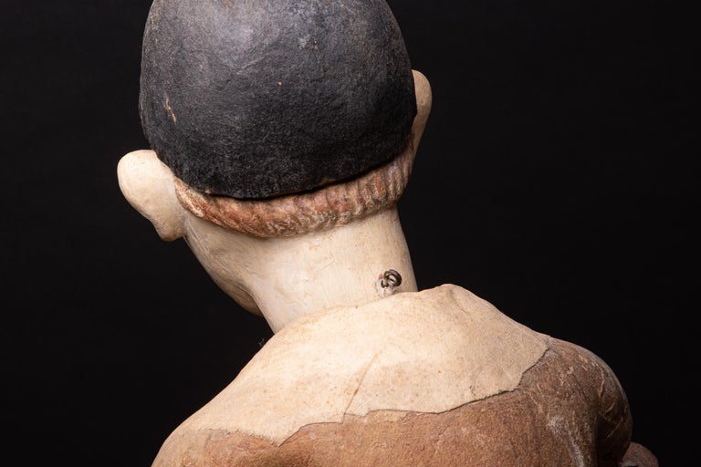 Antique Circus Clown with Poseable Arms and Caracterful Smile For Sale ...