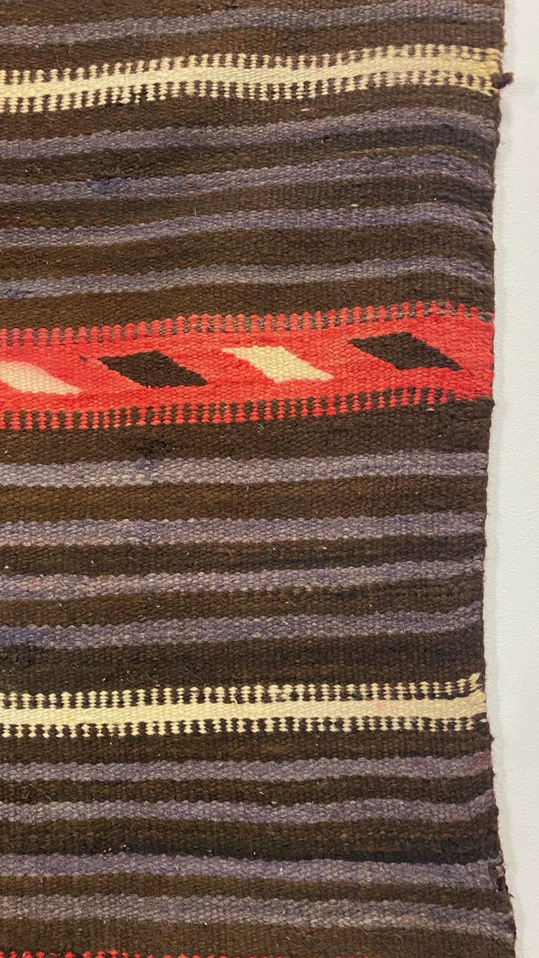 Antique Classic Moki Style Navajo Wearing Blanket, Late 19th Century ...