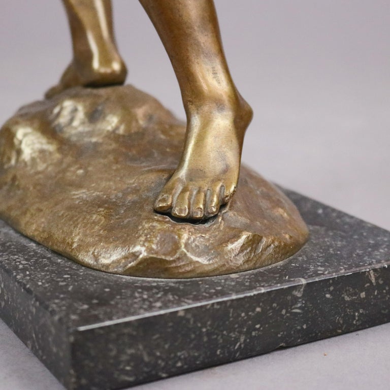 Antique Classical Bonze Male Gladiator Sculpture 19th Century For Sale ...