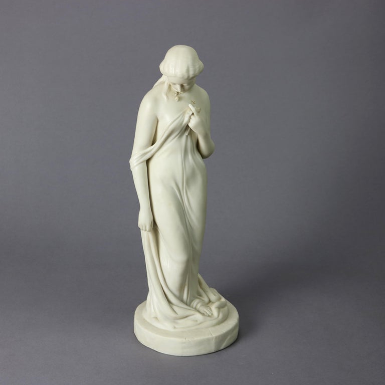 Antique Classical Parian Sculpture, Statue of a Woman, 19th Century For ...