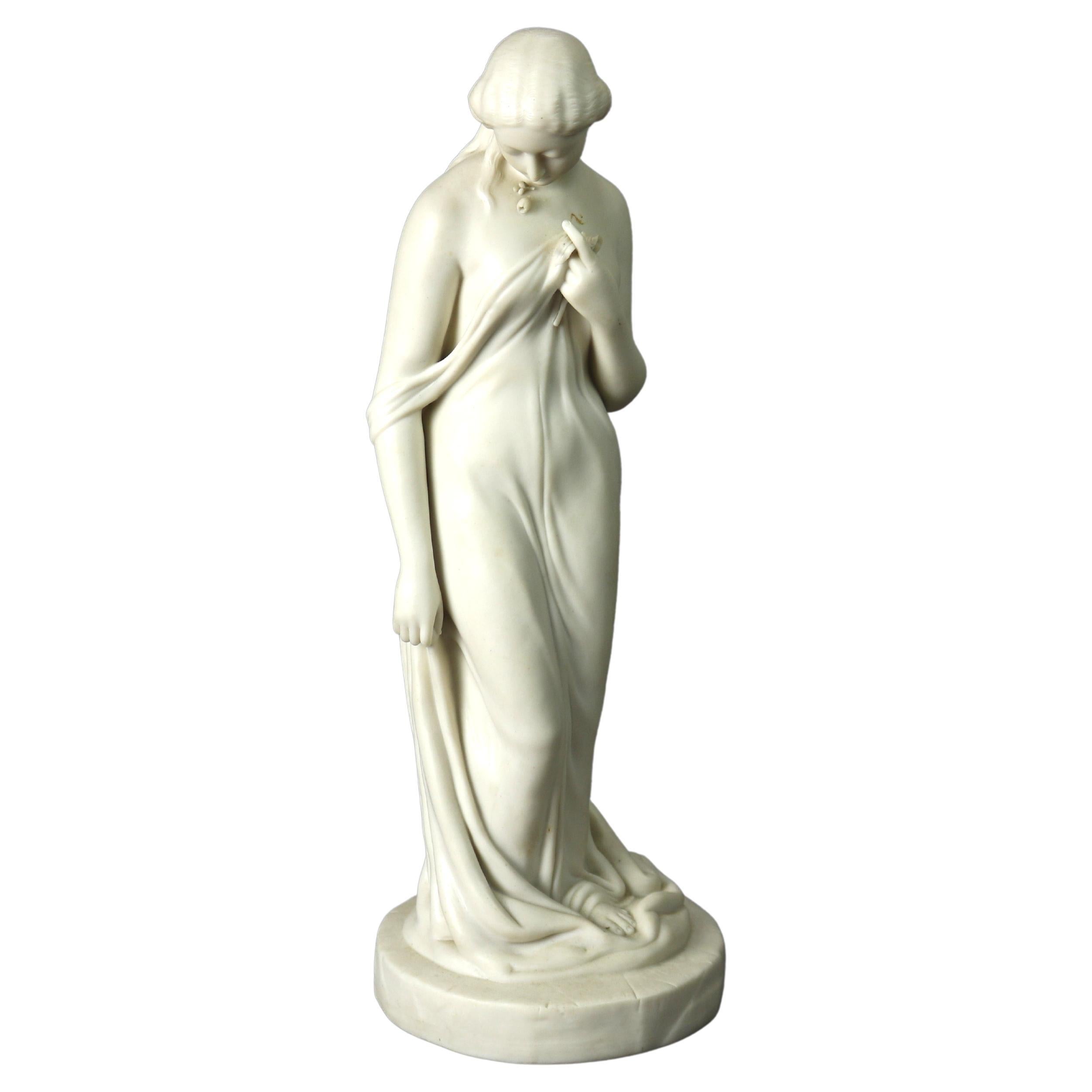 19th Century Parian Figure of a Greek Lady at 1stDibs