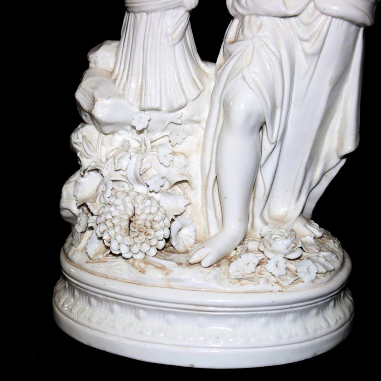 Classical Porcelain Statue of Greek Agriculture Goddess Demeter, circa ...