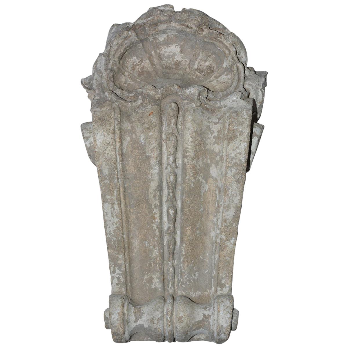 Antique Classical Shell Volute, an Architectural Element at 1stDibs