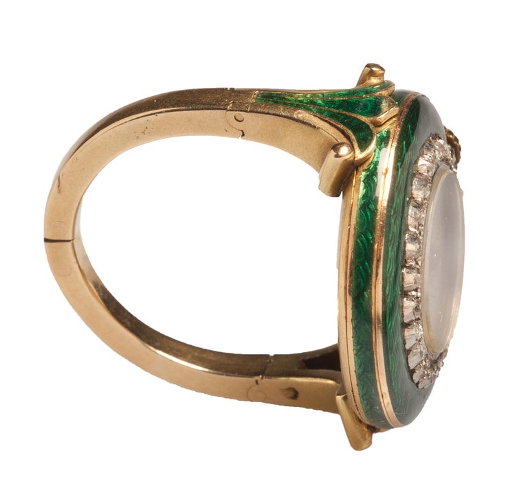 Antique Clock Watch Ring by Brédillard For Sale at 1stDibs | antique ...