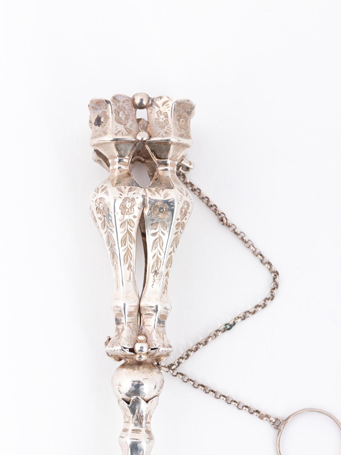 Antique Coin Silver 1860s Tussie Mussie at 1stDibs