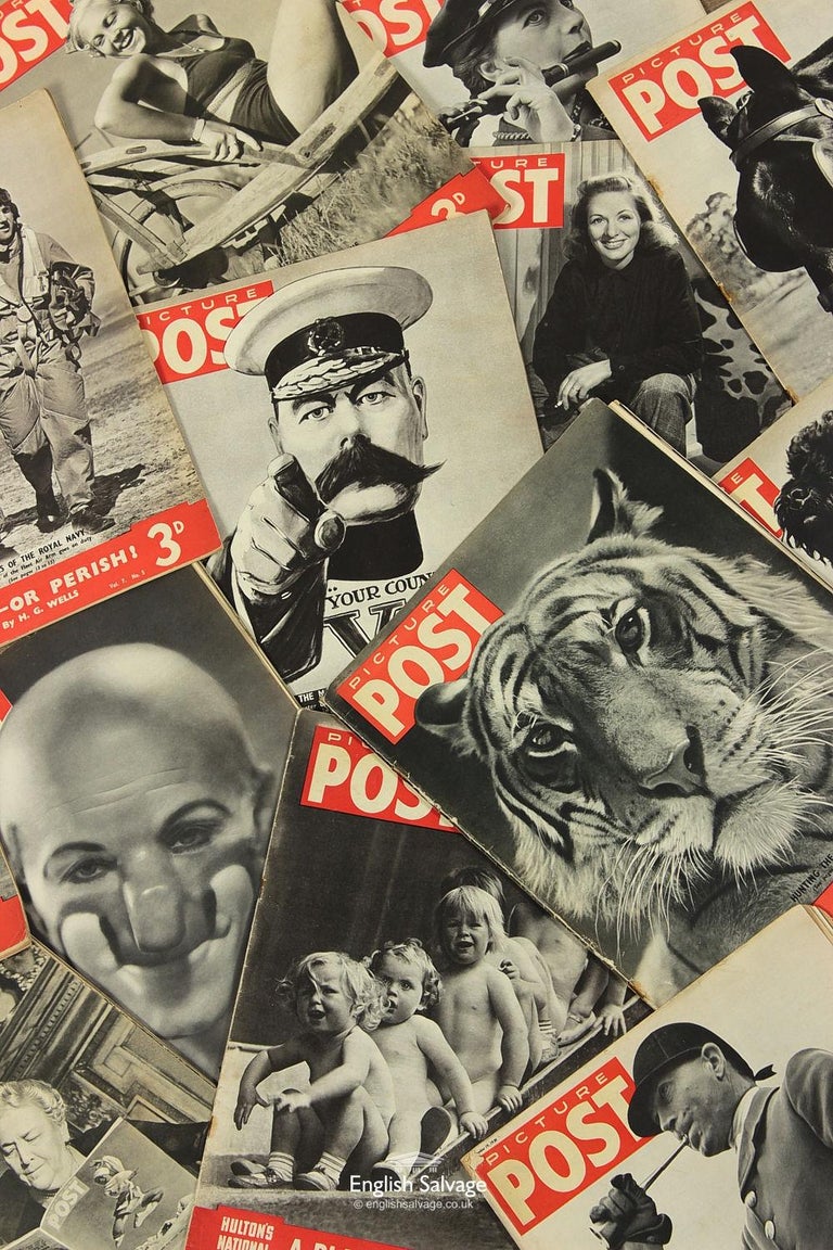 Antique Collection of Picture Post Magazines, 20th Century For Sale at ...