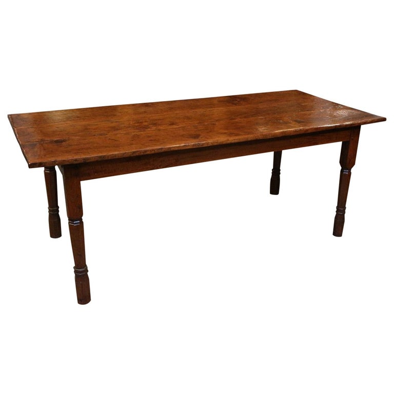 Antique Colonial Farmhouse Table at 1stDibs