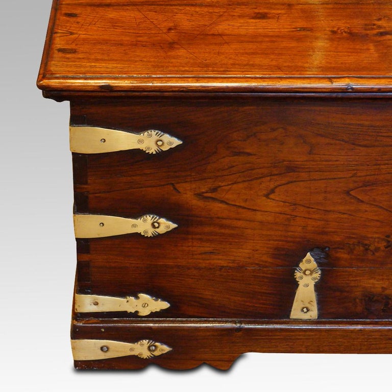 Antique Colonial Merchant Chest For Sale at 1stDibs | antique merchants ...