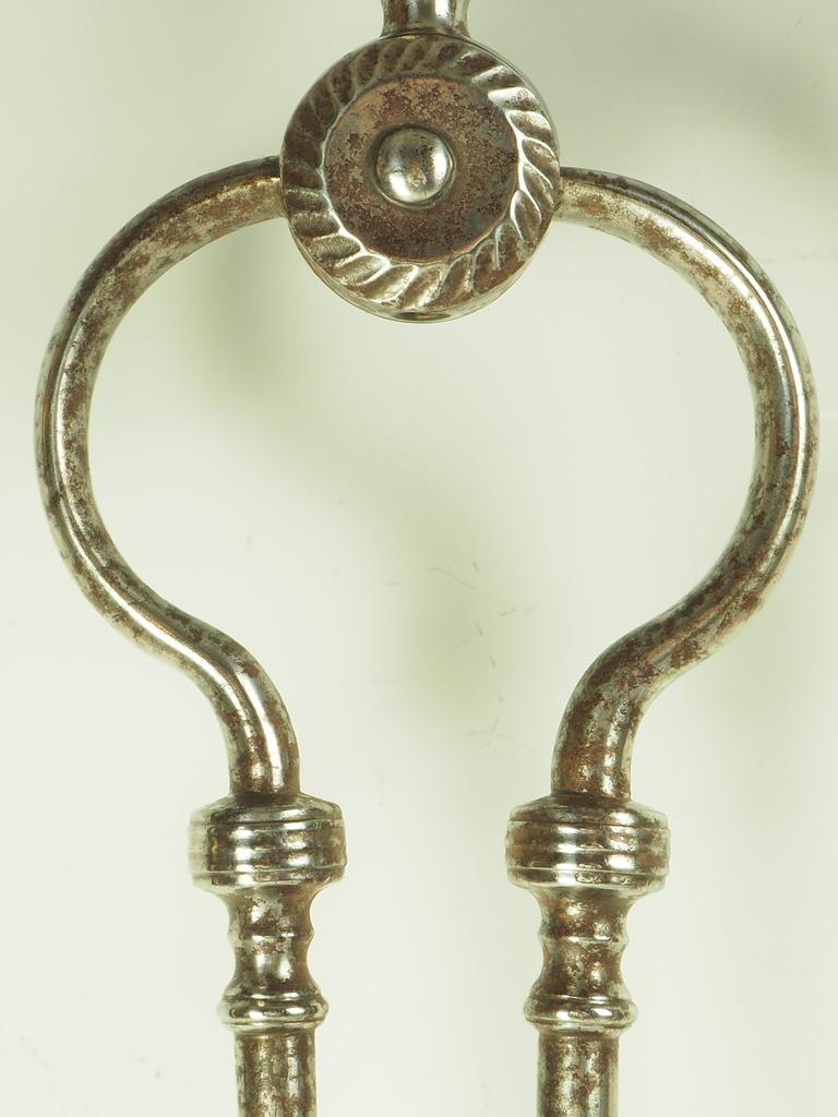 Antique Companion Set of Two Georgian Steel Fireside Tools For Sale at ...